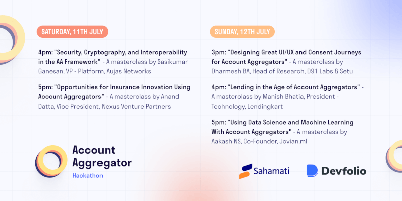Sahamati Organizes Historic Account Aggregator Hackathon - ProductNation